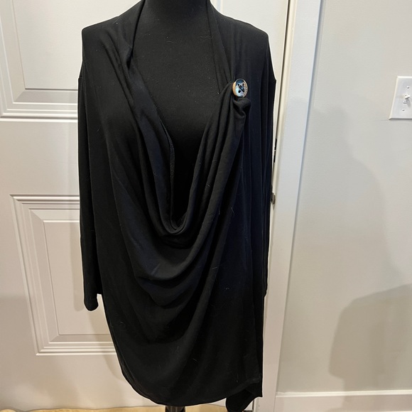 Cable & Gauge | Jackets & Coats | Cable And Gauge Black Jacket Wrap 3x ...